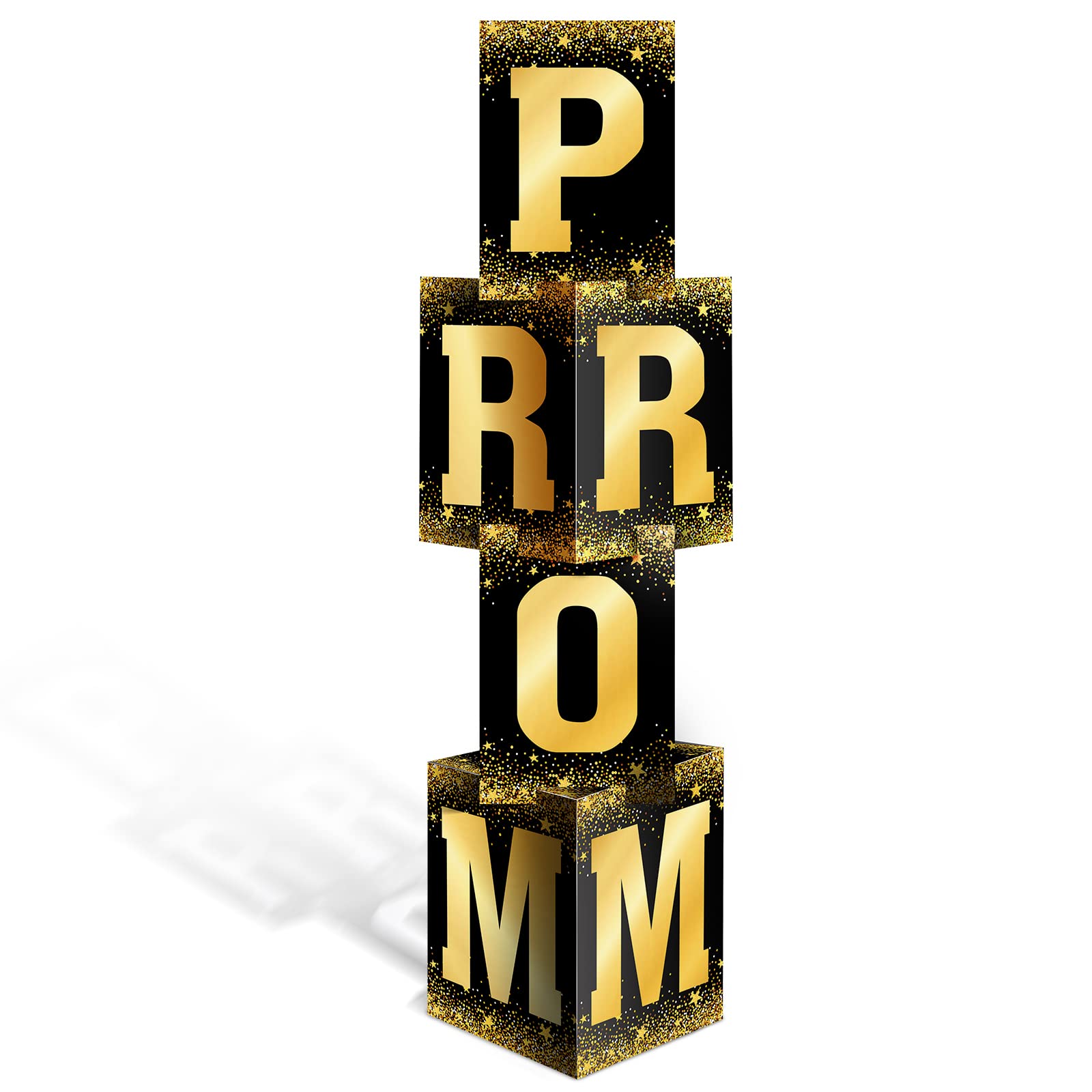 Jetec Prom Column Boxes 2025 Prom Sign Decorations Standup Photo Booth ...