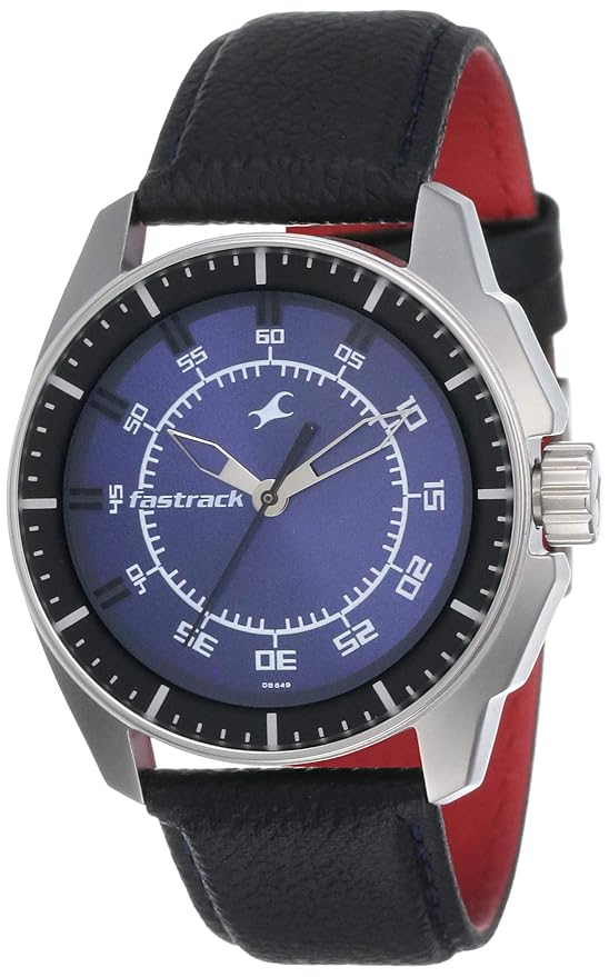 Buy Fastrack Black Magic Analog Blue Dial Men's Watch -NM3089SL01 ...
