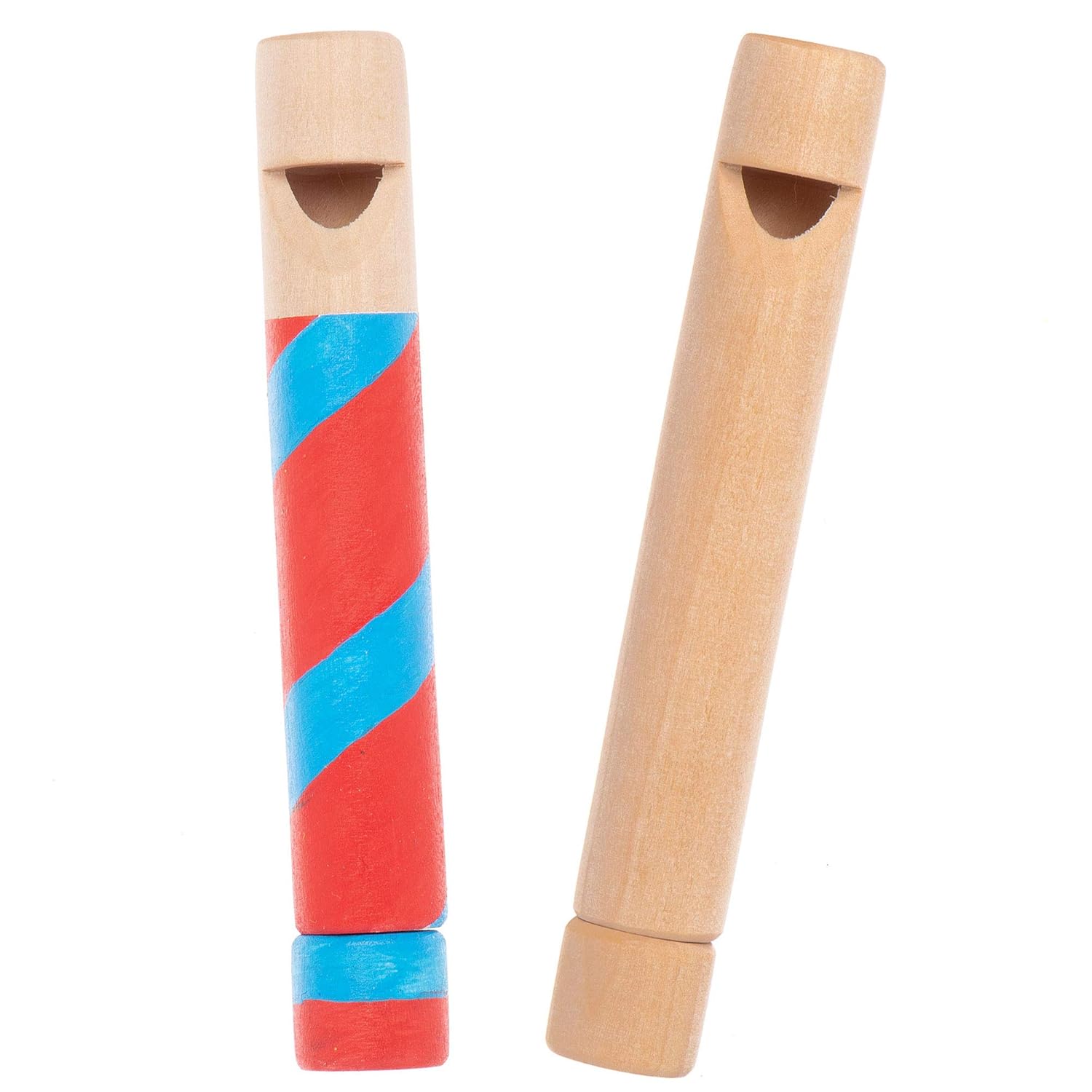 Baker Ross AT849 Wooden Sliding Whistles - Pack of 2, Great for Kids ...