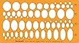 Large Ellipse Ellipses Shapes Figure Symbols Drafting Drawing Template ...