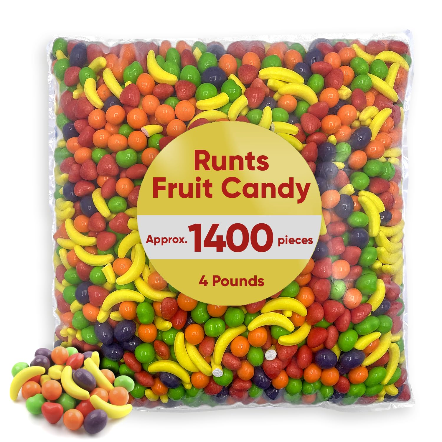 Mua Wonka Candy Runts - 4 Pounds of Bulk Candy - Approx 1400 Pieces ...