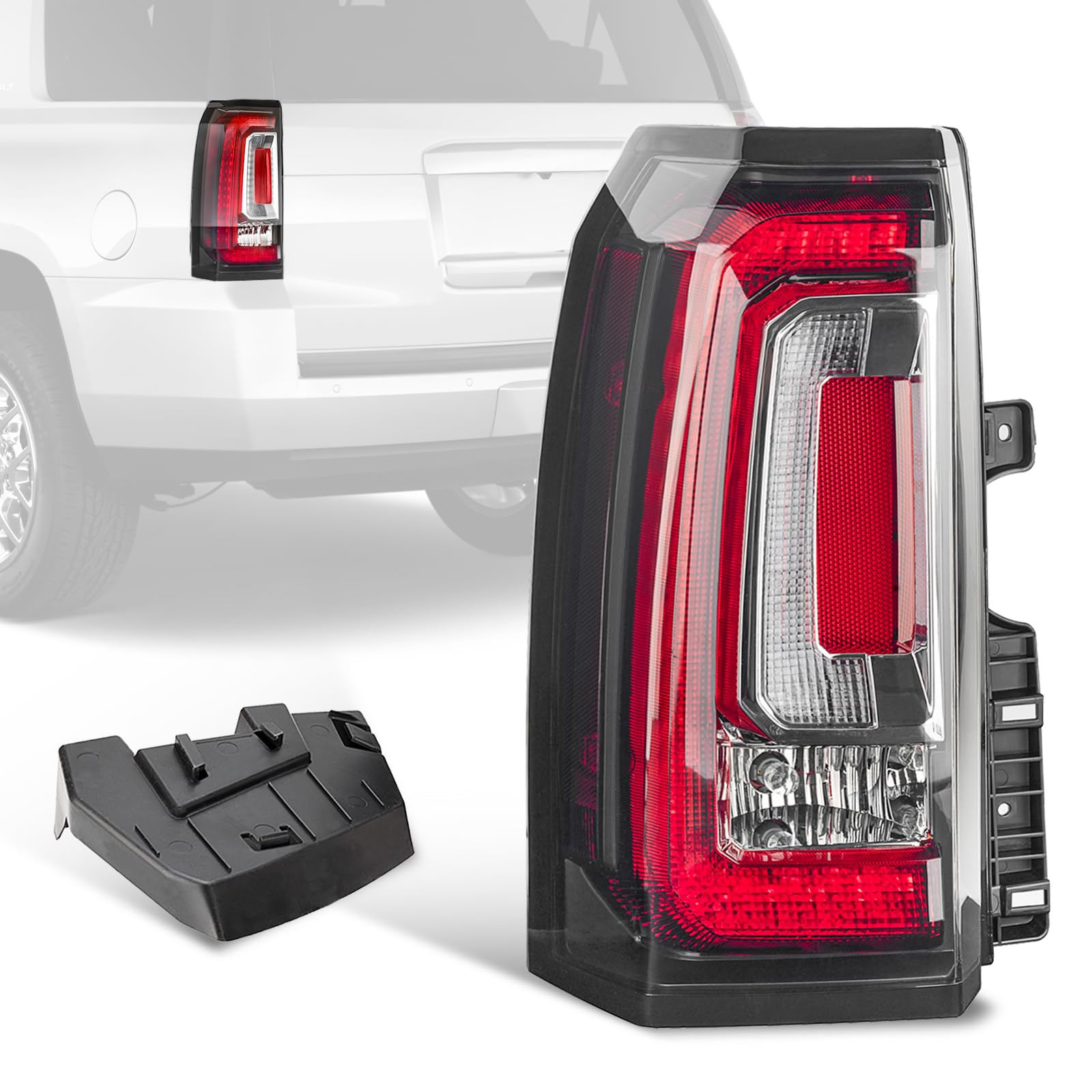 FOMIUZY Tail Lights Assembly Fit For GMC Yukon Yukon XL Denali SLT 2015 ...