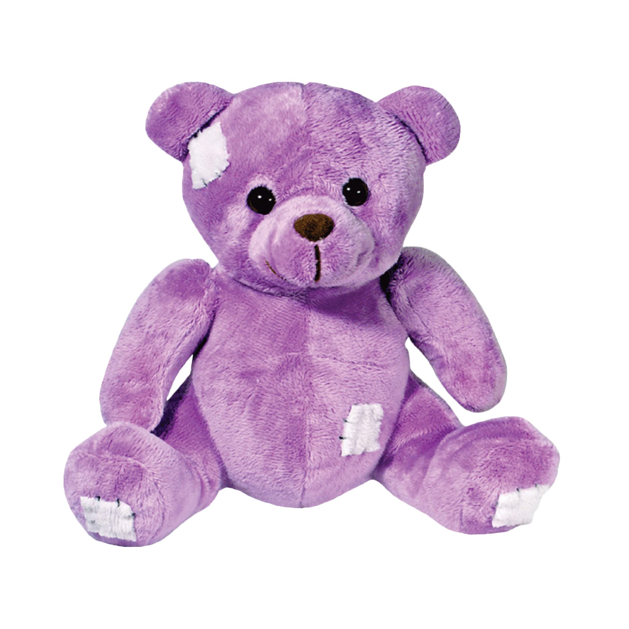 Enesco Kalidou Teddy Bear with Patches Plush Stuffed Animal, 7 Inch ...