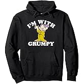 Amazon.com: Disney Snow White & The Seven Dwarfs Dopey I'm With Grumpy ...