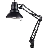 Electrix 7294 BLACK Gooseneck Work Lamp, Incandescent, Vertical Direct ...