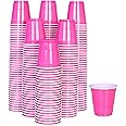 Amazon.com: Vumdua 200 Pcs Disposable Pink Shot Cups, 2 oz Plastic Shot ...