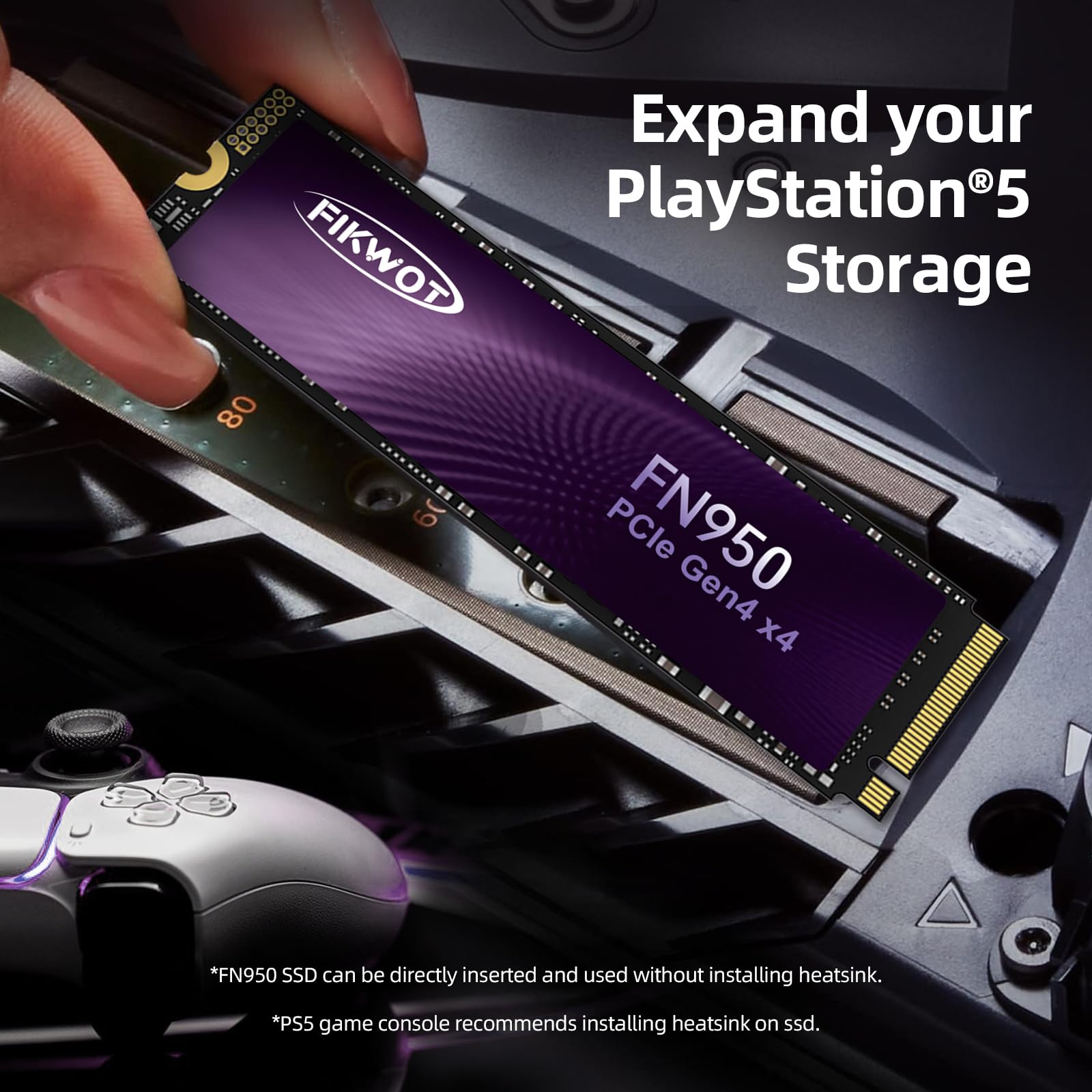 Mua FN950 2TB NVMe SSD M.2 2280 PCIe Gen4x4, Up to 4800MB/s, Internal ...