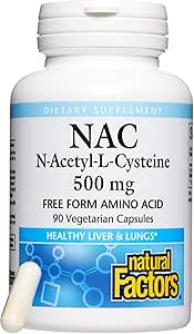 N-Acetyl-L Cysteine by Natural Factors - 90 capsules …: Amazon.ca ...