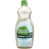 Amazon.com: Seventh Generation Dish Soap Liquid Free & Clear Scent 19 oz