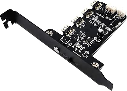 EZDIY Taurus PCIE Slot RGB LED Fan & Strip Control Card ASUS Aura SYNC ...