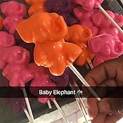 Amazon.com: CK Products 2-7/8-Inch Elephant Sucker Chocolate Mold ...