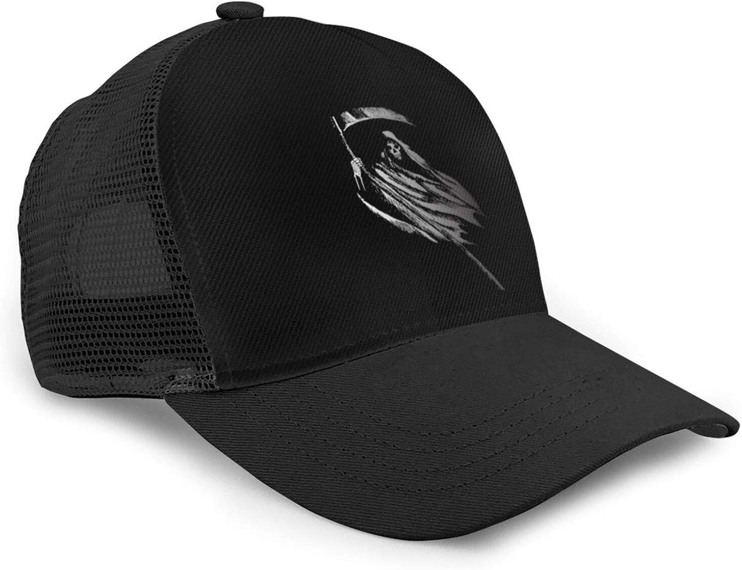 Amazon.com: Death Breathable Adjustable Size Unisex-Adult Ball Cap ...