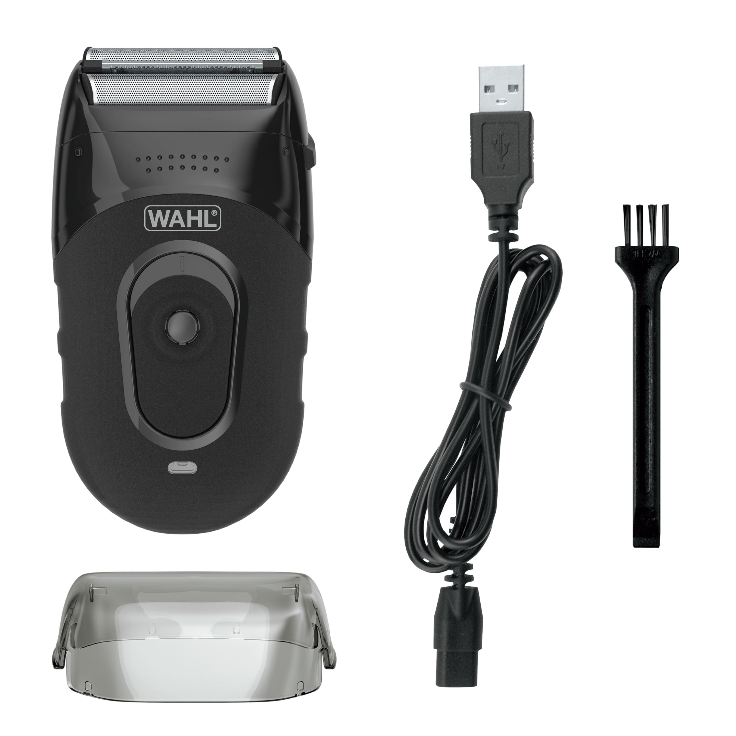 Wahl Compact Rechargeable Lithium Ion Shaver Kit with Hygienic ...