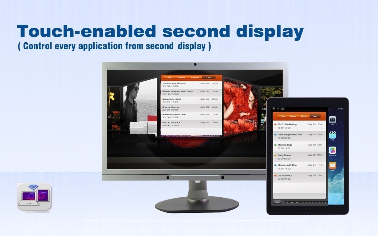 Extend Laptop Display Pro - turn your phone/tablet as a second monitor ...