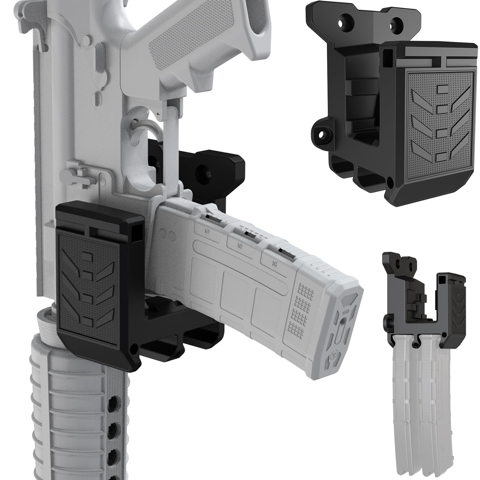 TFNUO Upgraded Gun Wall Mount for 223/5.56 Rifle, Double Compatible ...