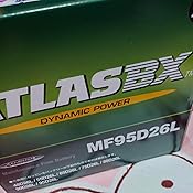 Amazon | ATLASBX [ アトラス ] 国産車バッテリー [ Dynamic Power ] AT (MF) 95D26L | カーバッテリー | 車＆バイク