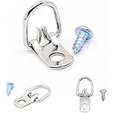 D Ring Picture Hangers with Screws - 100 Pack - Bulk D Rings - Pro ...