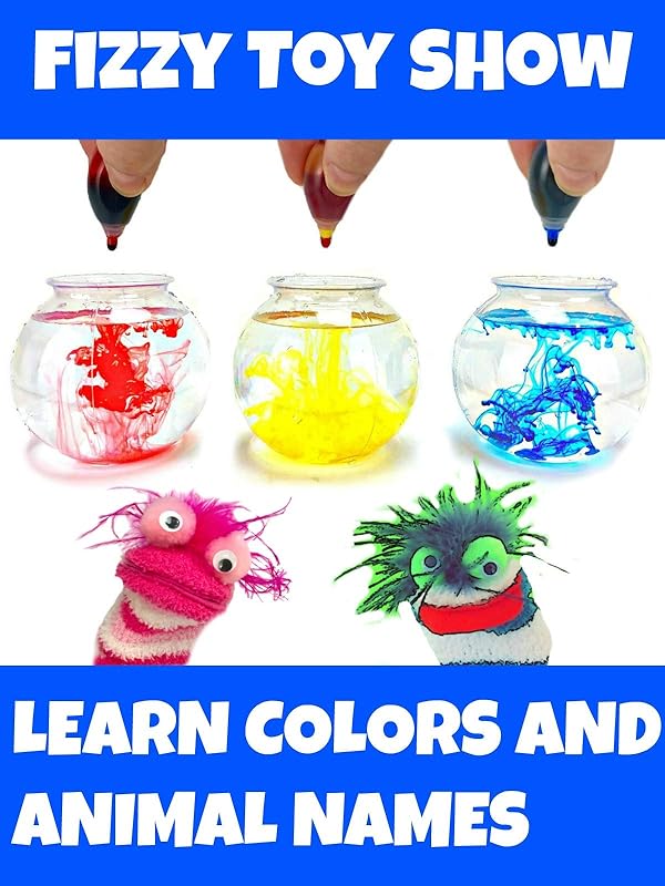 Watch Fizzy and Phoebe Learn Colors With Their Animal Friends - Fizzy ...