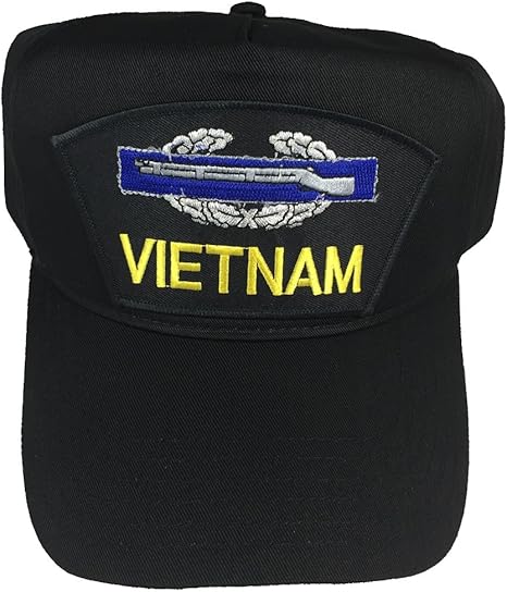 Amazon.com: Vietnam Veteran U.S. Army W/Combat Infantry Badge CIB HAT ...