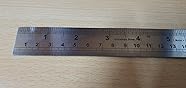 MSC Stainless Steel Metal 30 cm Metric Ruler: Amazon.co.uk: Office Products