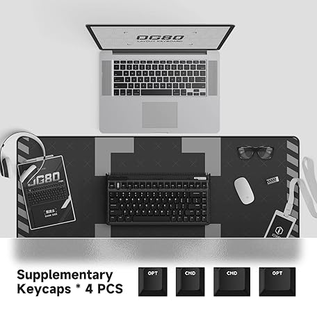 Mua iQunix OG80 Dark Side Gaming Keyboard, 2.4G & Bluetooth 5.1 ...