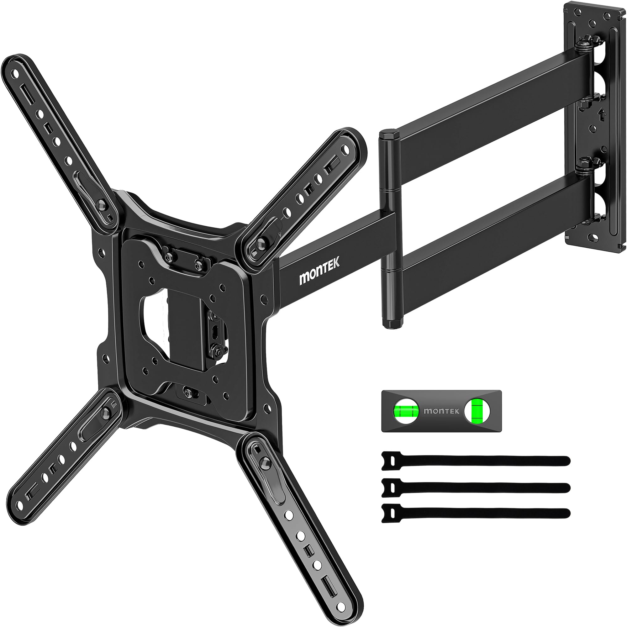 monTEK Long Arm TV Wall Mount for Most 23-65 Inch TVs, 29 Inch Long ...