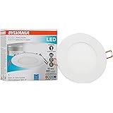 SYLVANIA General Lighting 61405 LED Recessed Slim Micro Disk, 2700K ...