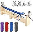 Amazon.com: QWLWBU Adjustable Paracord Jig Bracelet Maker Wooden Jig ...