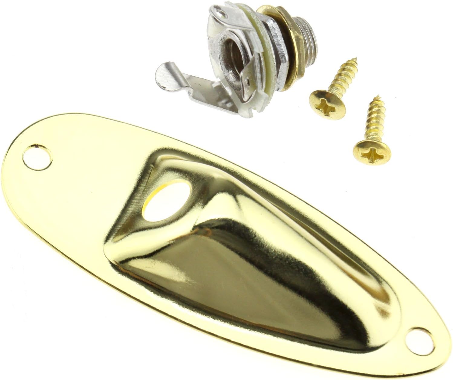 ENET Guitar Output Jack Cup Plate Socket For Strat Stratocaster Style ...