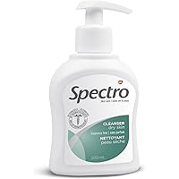 Spectro Facial Cleanser for Dry Skin, Fragrance and Dye Free, Pump ...