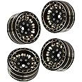 Amazon.com: RCMYou RC Full Brass 1.2 Inch Beadlock Wheel Rim for 1/18 1/24 Trx4m Axial SCX24 FMS ...