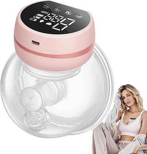 Gonice Breast Pump Electric, Wearable Breast Pump, Portable Low Noise Hands-Free Breast Pump ...