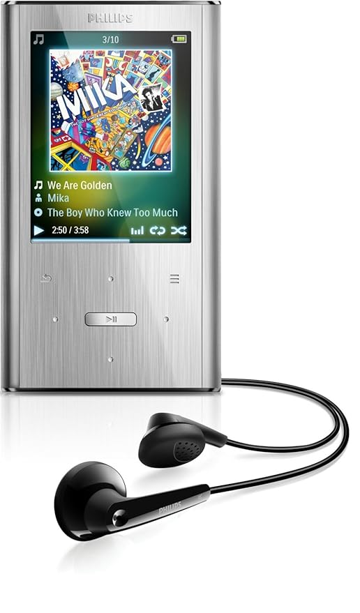 Amazon.com: Philips 16GB 2.4" LCD GoGear Ariaz MP3 Video Player ...