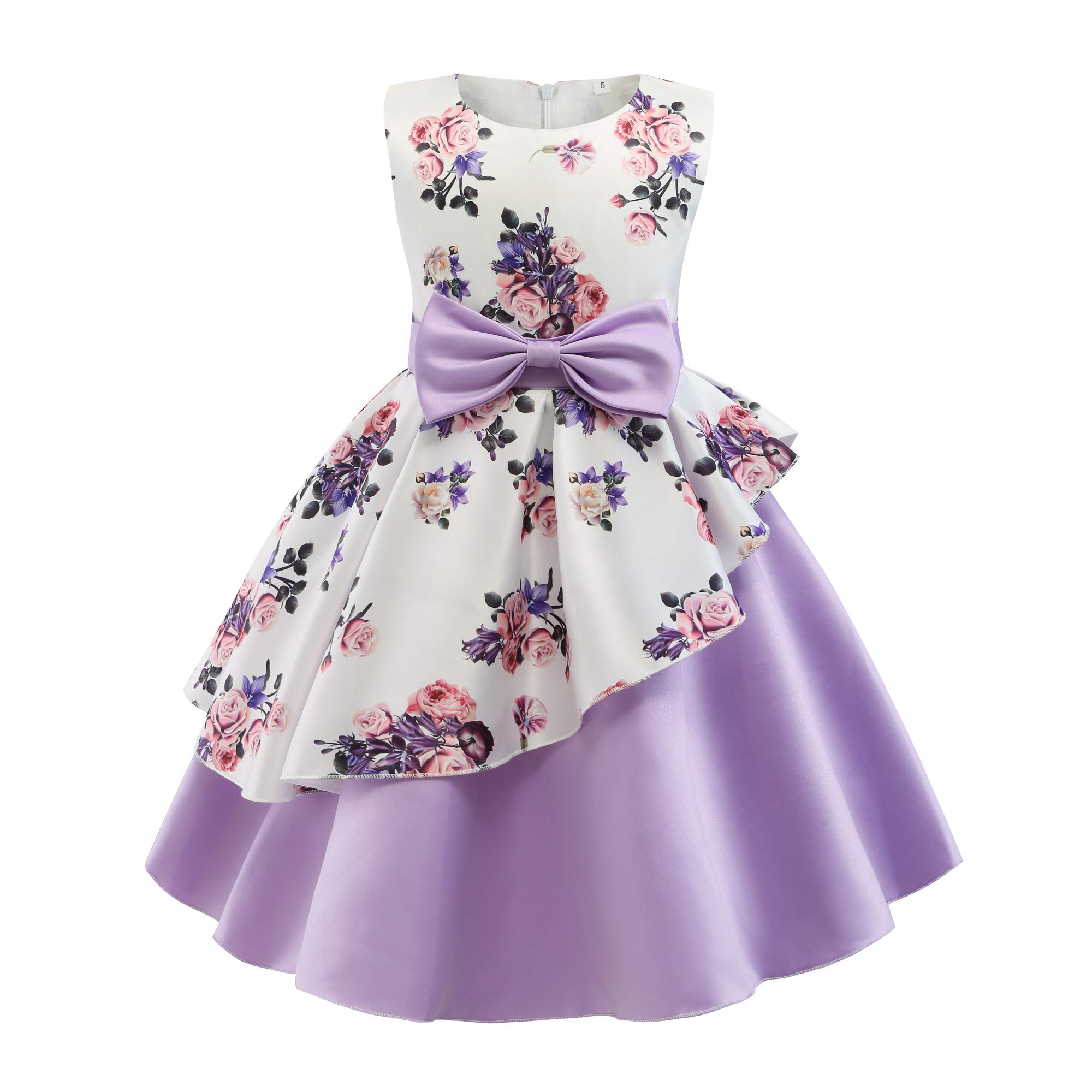 Fairy Elegant Party Pageant Prom Vintage Flower Girl Dress Teens Girls ...