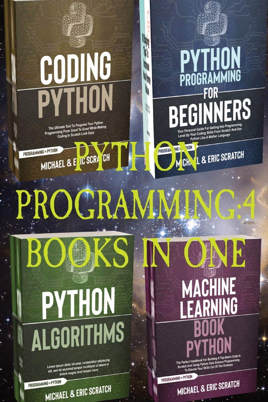 Python Programming 4 Books In One Python For Beginners Coding Python 