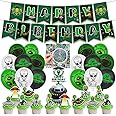 Amazon.com: PLORBACH 130Pcs Alien Party Decorations, Alien Birthday ...
