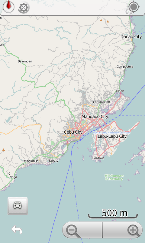 Cebu City, Philippines GPS Navigator: PLACE STARS: Amazon.com.au