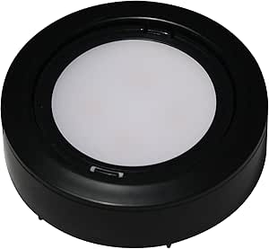 American Lighting LVP-1-BK LED Single Puck Light for LED 5630 Puck Kits ...