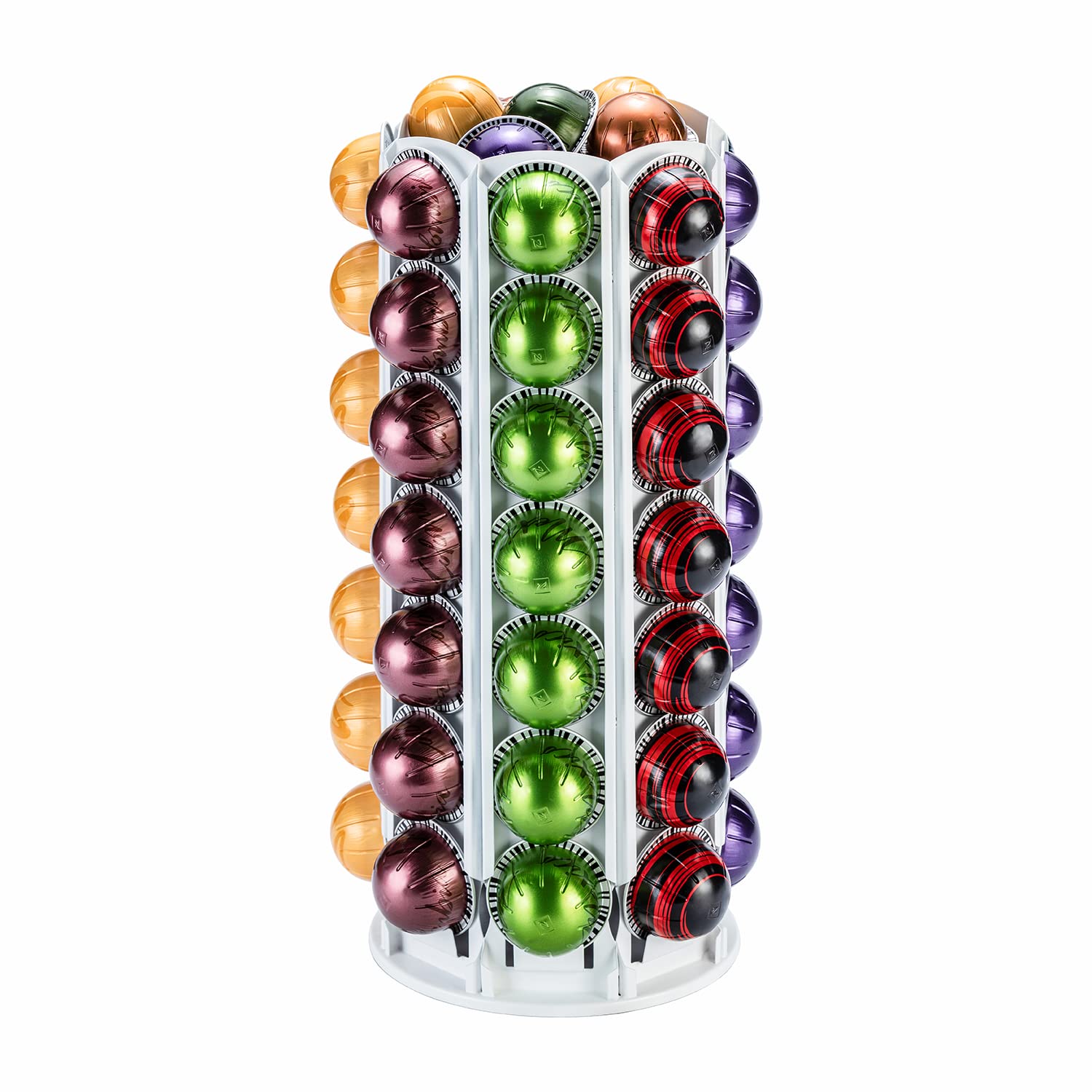 FlagShip Vertuo Pod Holder for Nespresso Pod Carousel Coffee Pod Stand ...