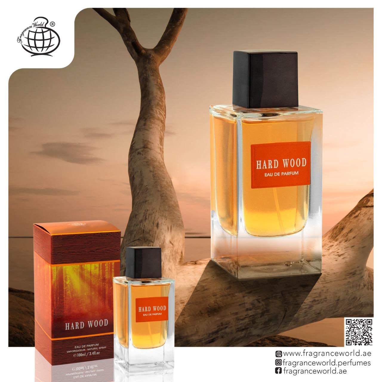 Mua Fragrance World – Hard Wood Edp 100ml Unisex perfume | Aromatic ...