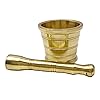Traditional Brass Mortar Pestle Khal Batta Hamam Dasta Spice Herb ...