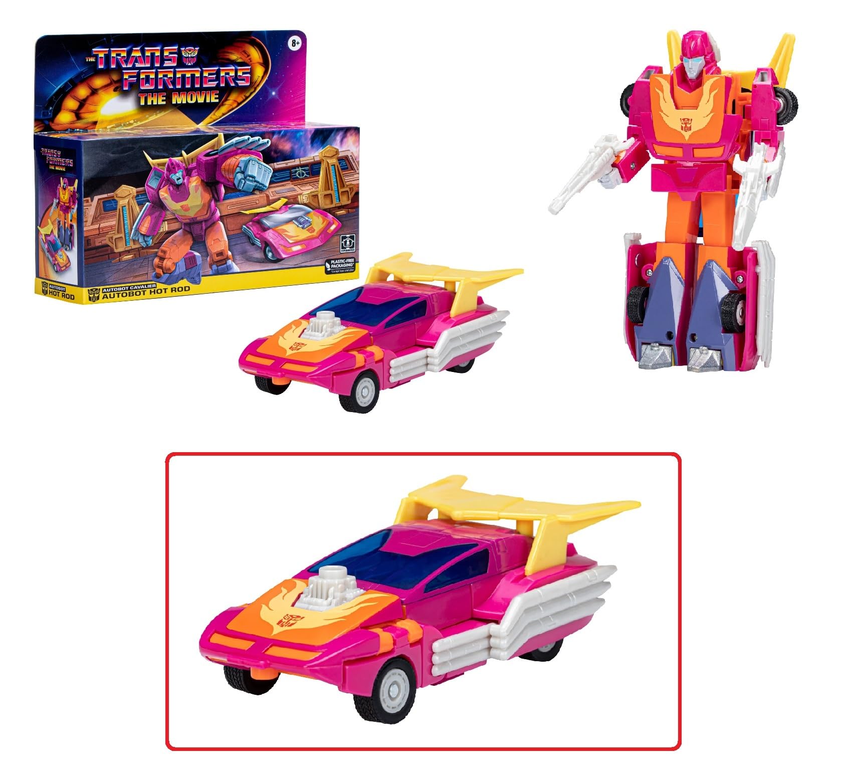 Mua Transformers The 1986 Movie G1 Retro Reissue Autobot Hot Rod 6.0 in ...