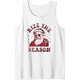 Amazon.com: Rizz The Season Funny Christmas Rizzmas Santa Claus Rizzler ...