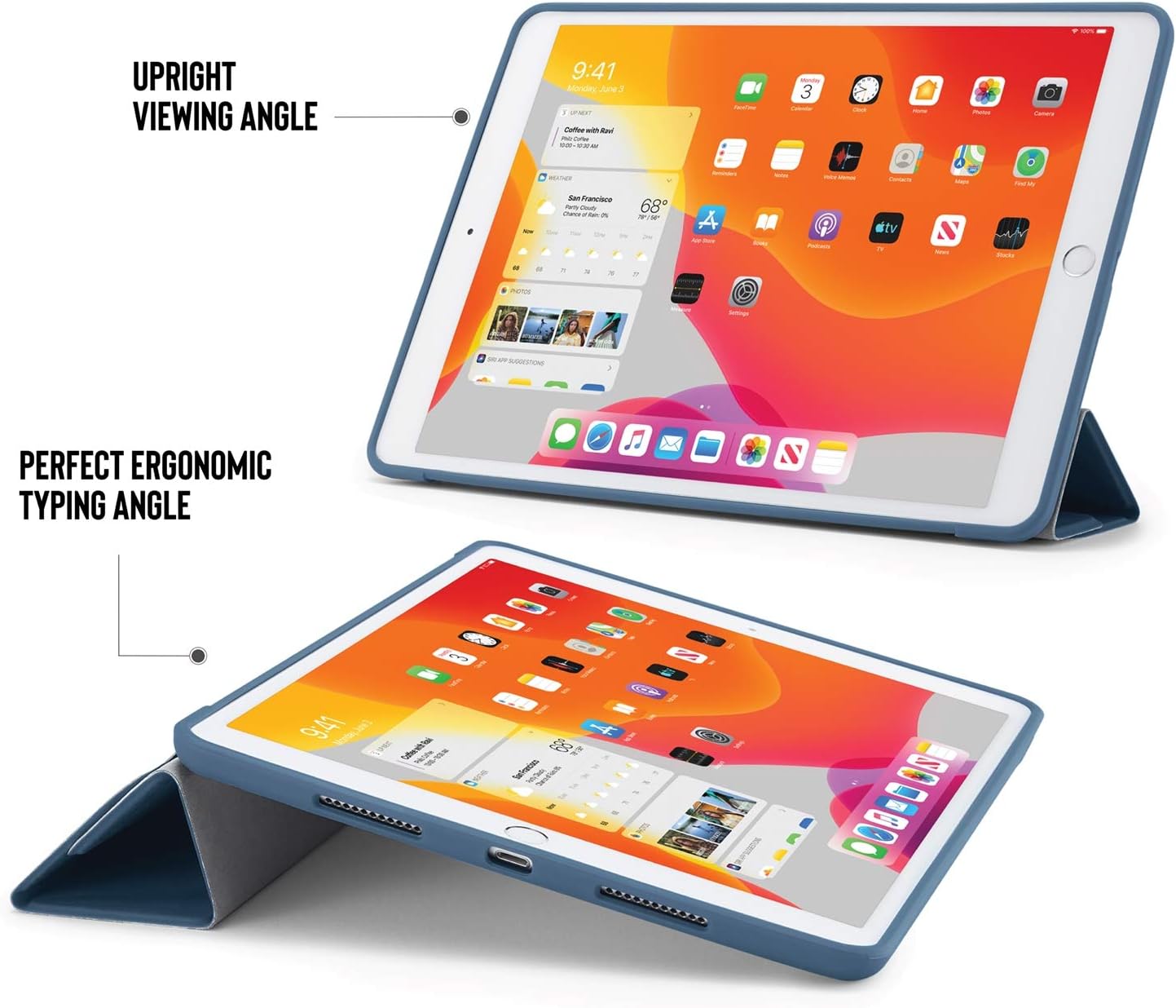 Pipetto iPad Origami Case for 10.2 inch (7th & 8th Generation) iPad | 5 ...