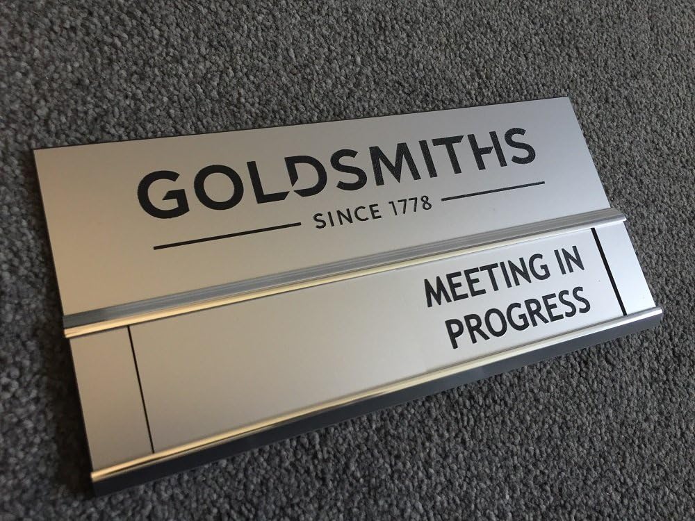 Sliding Sign with Header Sign Attached - Featuring Your Logo: Amazon.co ...