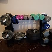 Marcy Compact Dumbbell Rack Free Weight Stand for Home Gym DBR-56 ...