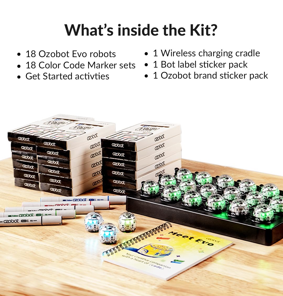 Mua Evo Classroom Kit (18 Bots): Interactive Coding Robot, Kids Ages 5 ...