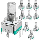 Amazon.com: DIYhz 10 Pcs EC11 Rotary Encoder Dode Switch Audio Digital ...