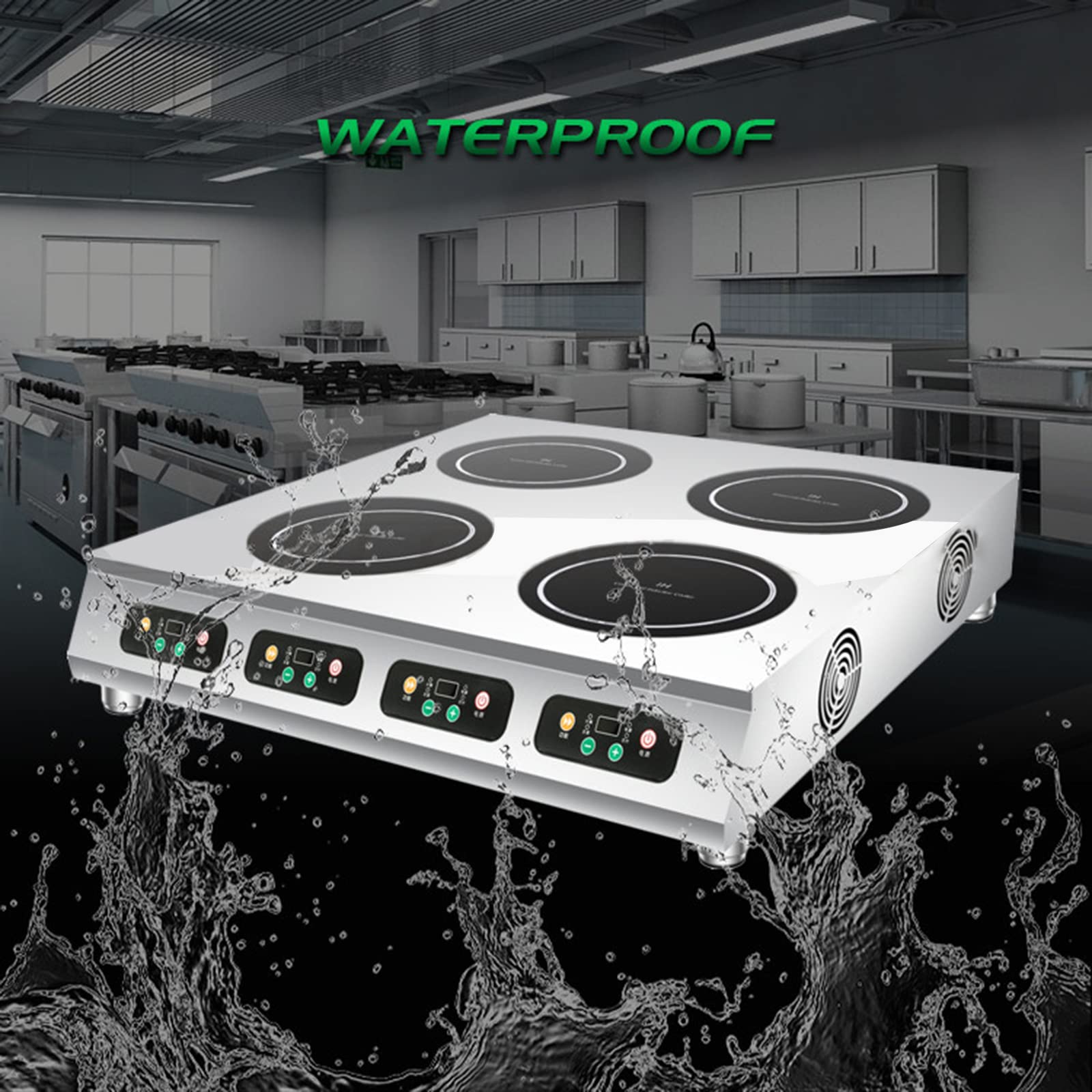 Mua KEINXOW Electric Cooktop 4000w Touch Control 4 Burner Built in ...