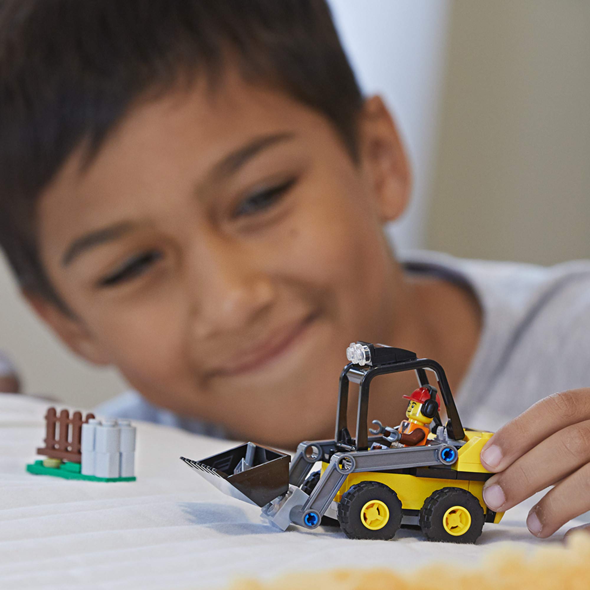 LEGO City Great Vehicles Construction Loader 60219 Building Kit (88 ...